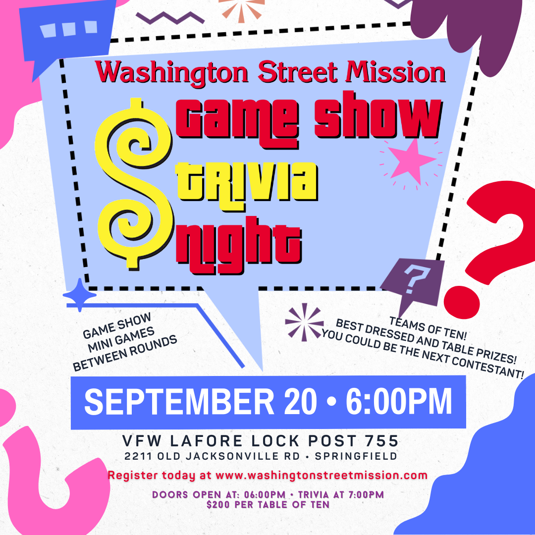 GAME SHOW TRIVIA NIGHT - Washington Street Mission